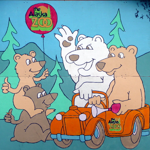 Exploring Anchorage, Alaska: Binky the Polar Bear and the Alaska Zoo