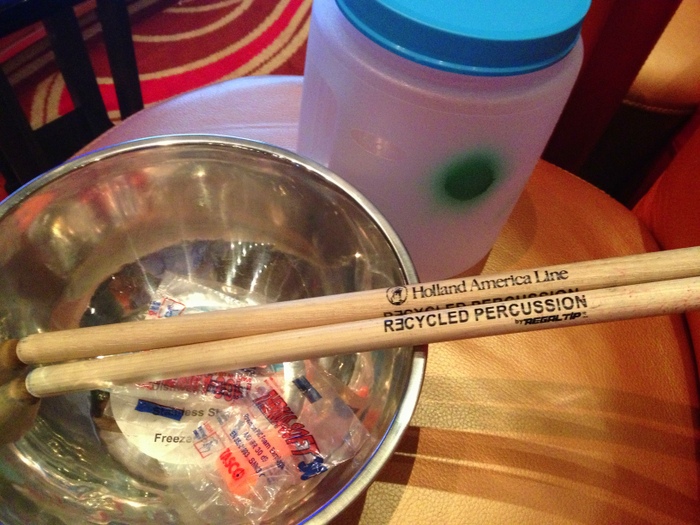 Recycled Percussion: Not Your Average Entertainment on Holland America Line