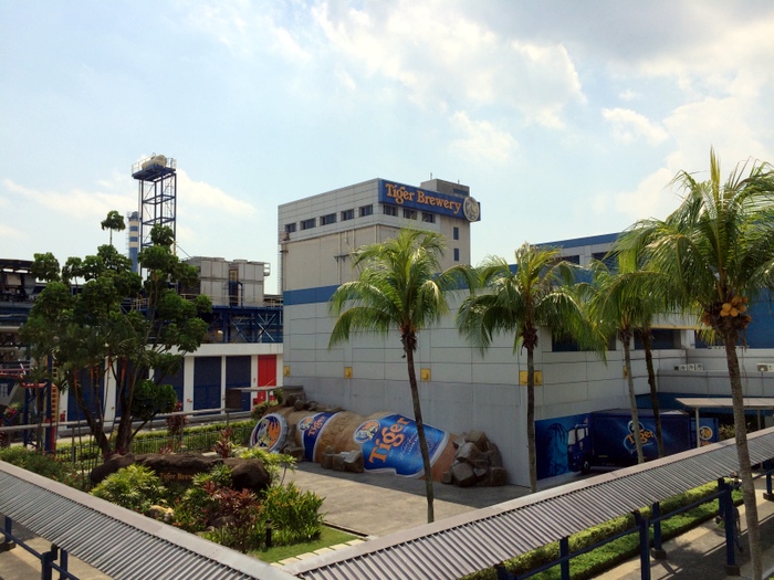 Touring the Tiger Brewery in Singapore