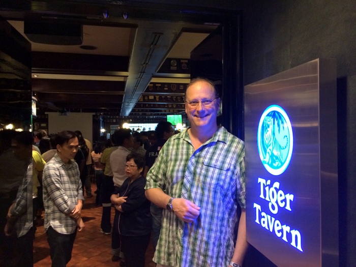 Touring the Tiger Brewery in Singapore