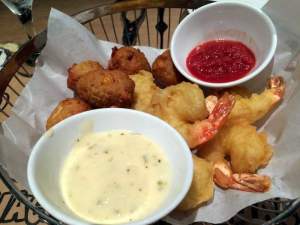 Dining at the Crab Shack on the Star Princess Cruise Ship