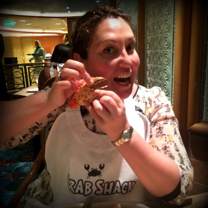 Dining at the Crab Shack on the Star Princess Cruise Ship