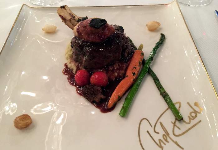 The Master Chef’s Table on Holland America’s Nieuw Amsterdam