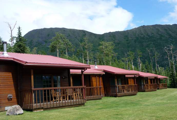 Views from the Kenai Princess Wilderness Lodge in Alaska