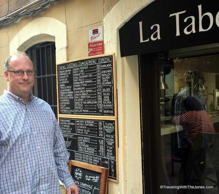 Dining at La Taberneta in Barcelona’s La Barceloneta Neighborhood