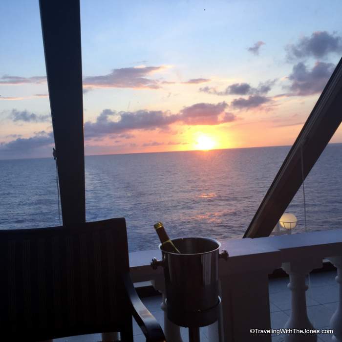 The Ocean Grill Menu on the Fathom Adonia Cruise Ship