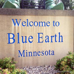 Ho! Ho! Ho! It’s the Jolly Green Giant in Blue Earth, Minnesota