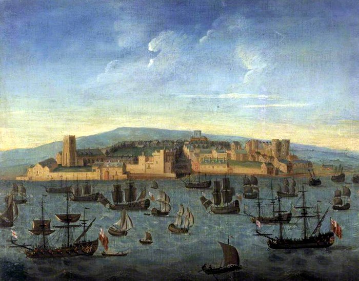 Liverpool, England in 1680