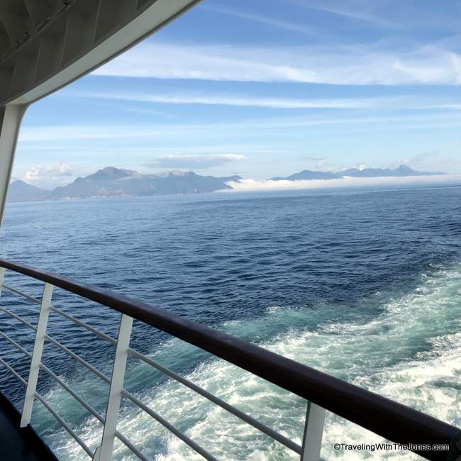 Views from the Eurodam Sailing to Alaska